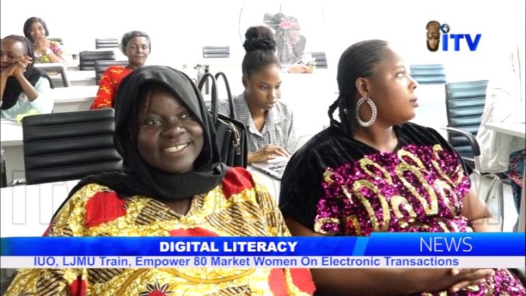 Digital Literacy: IUO, LJMU Train, Empower 80 Market Women On ...