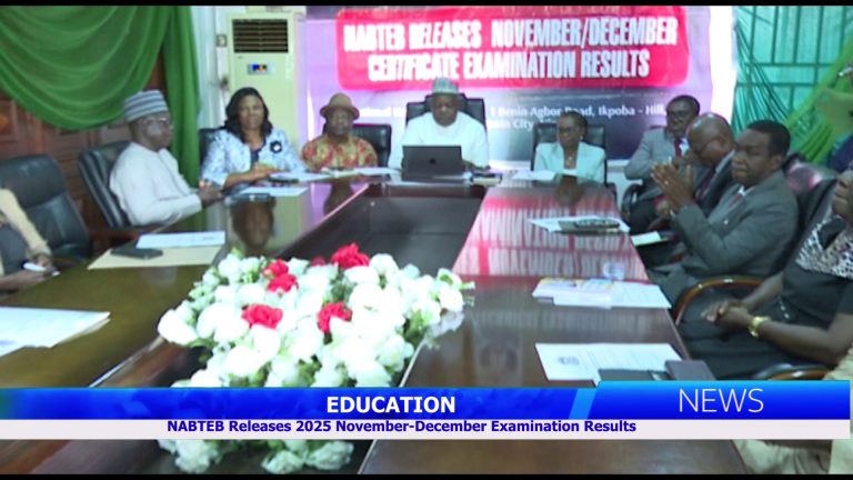 NABTEB Releases 2025 November-December Examination Results - ITV